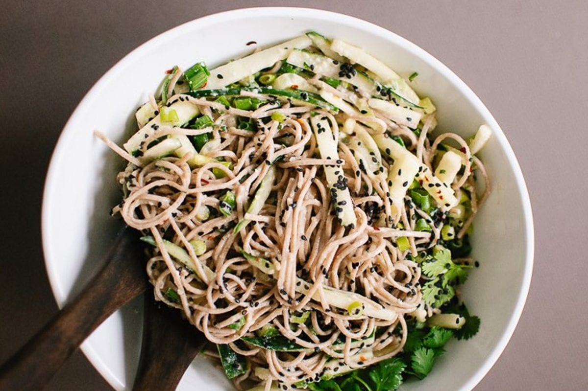 Soba Noodle Beef Salad - Radiate Wellness